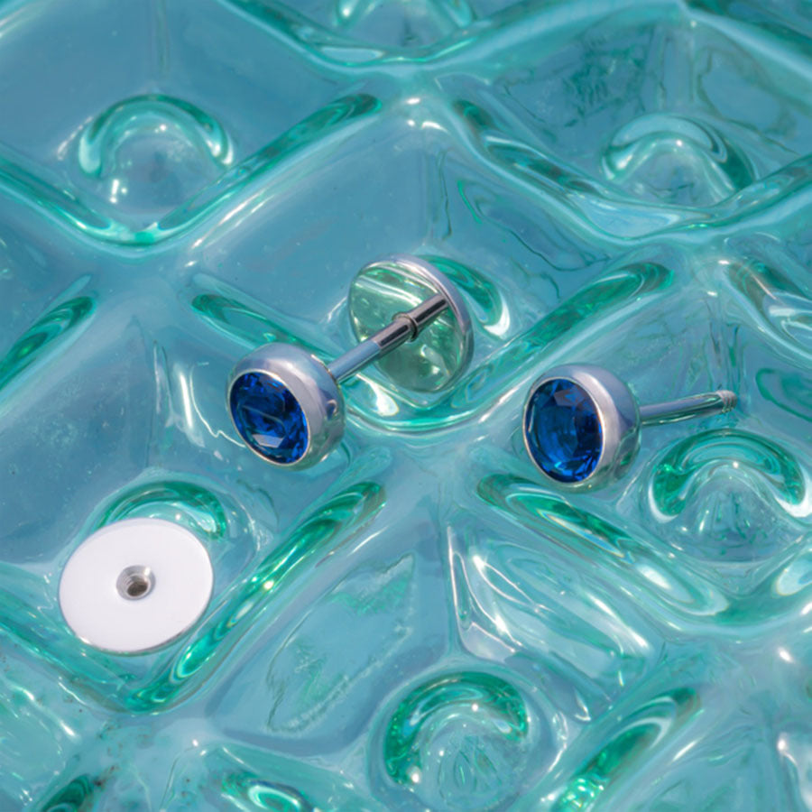 Blue Sapphire – ComfyEarrings