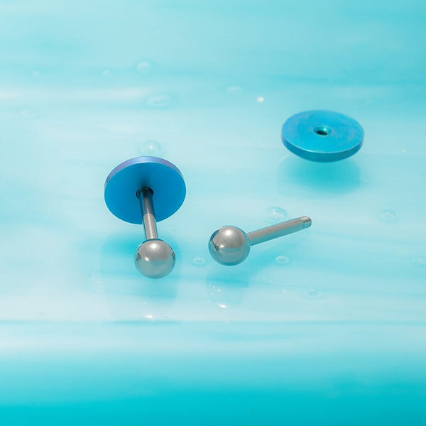 Titanium Ball – ComfyEarrings